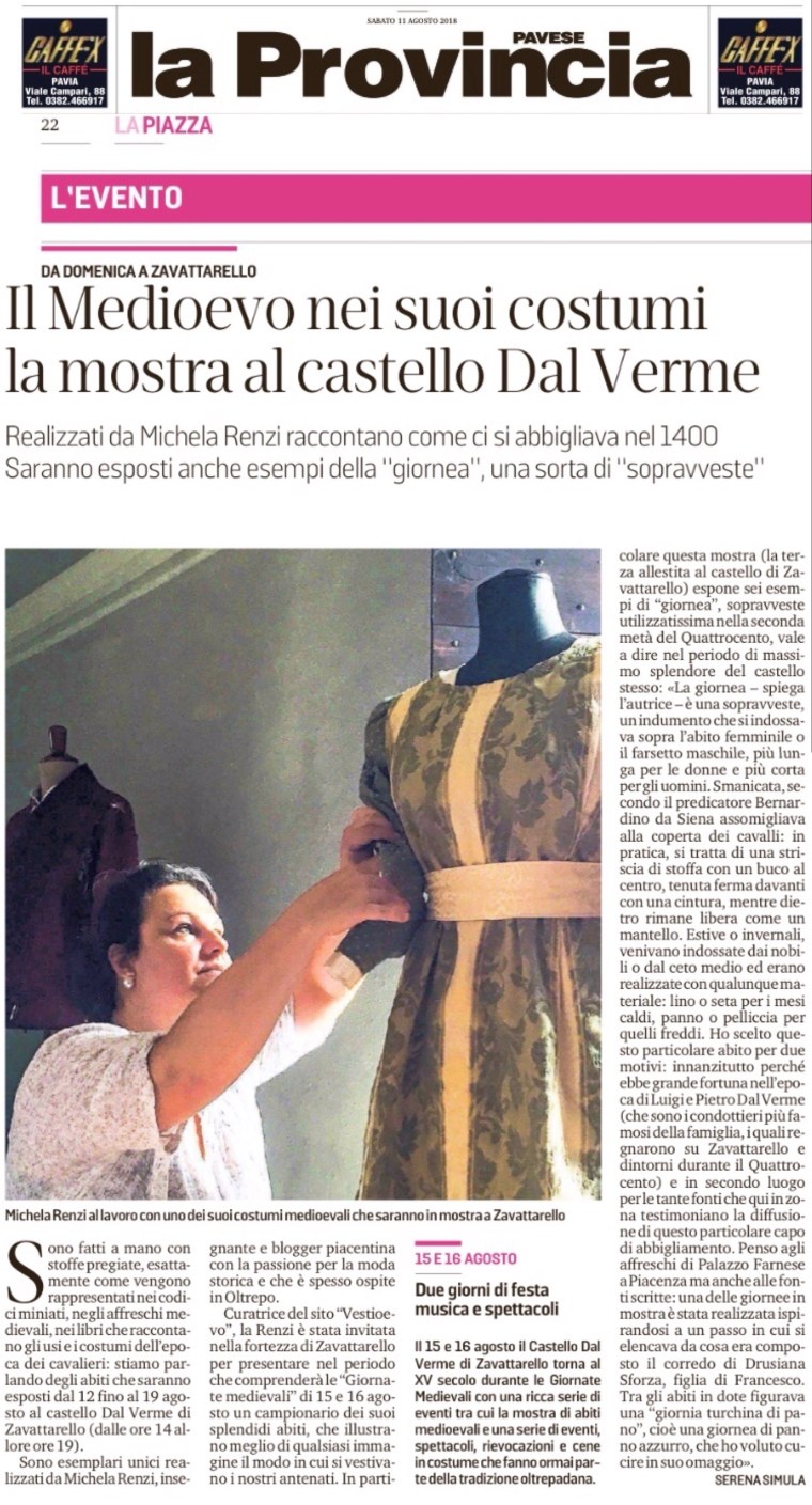 La Giornea | Vestioevo